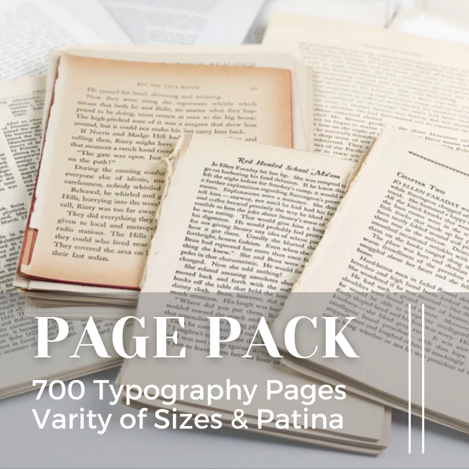 Vintage Paper Packs – A House of Books