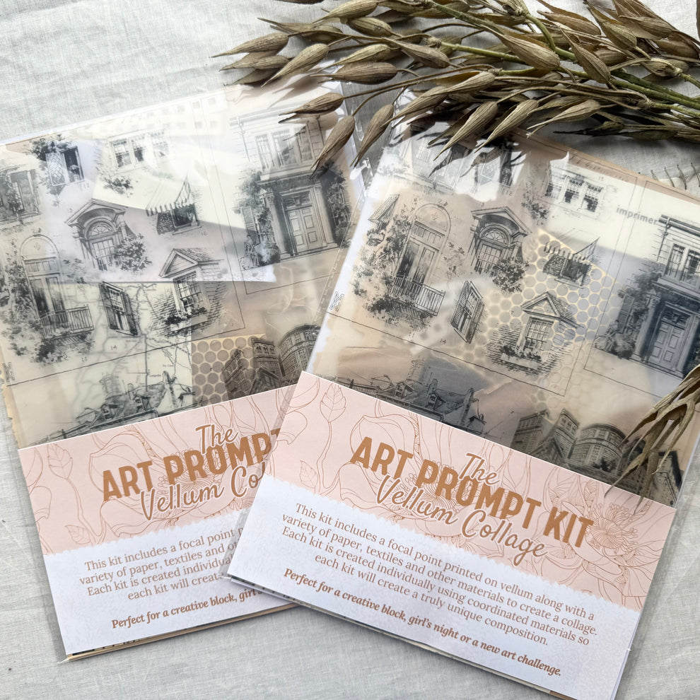 Collage Prompt Kit- Architecture – A House of Books