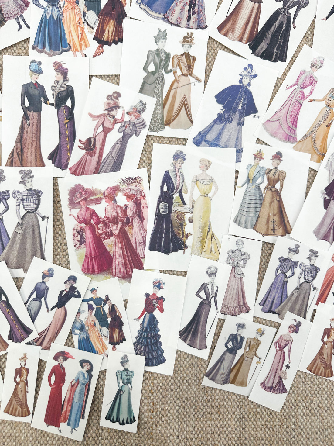Clear Matte Stickers of Fashion Ladies – A House of Books