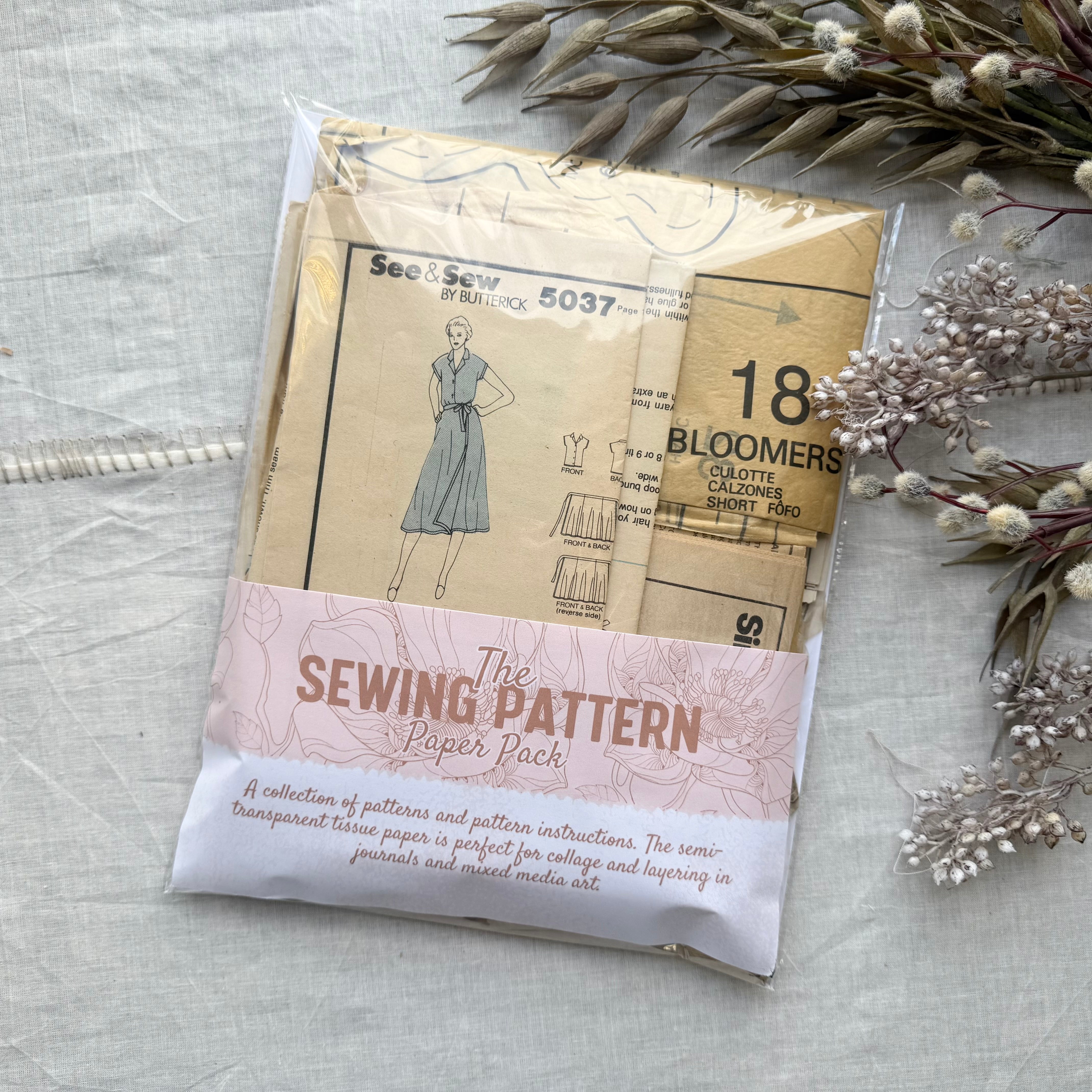 Assorted Vintage Patterns and Instruction Sheets – A House of Books