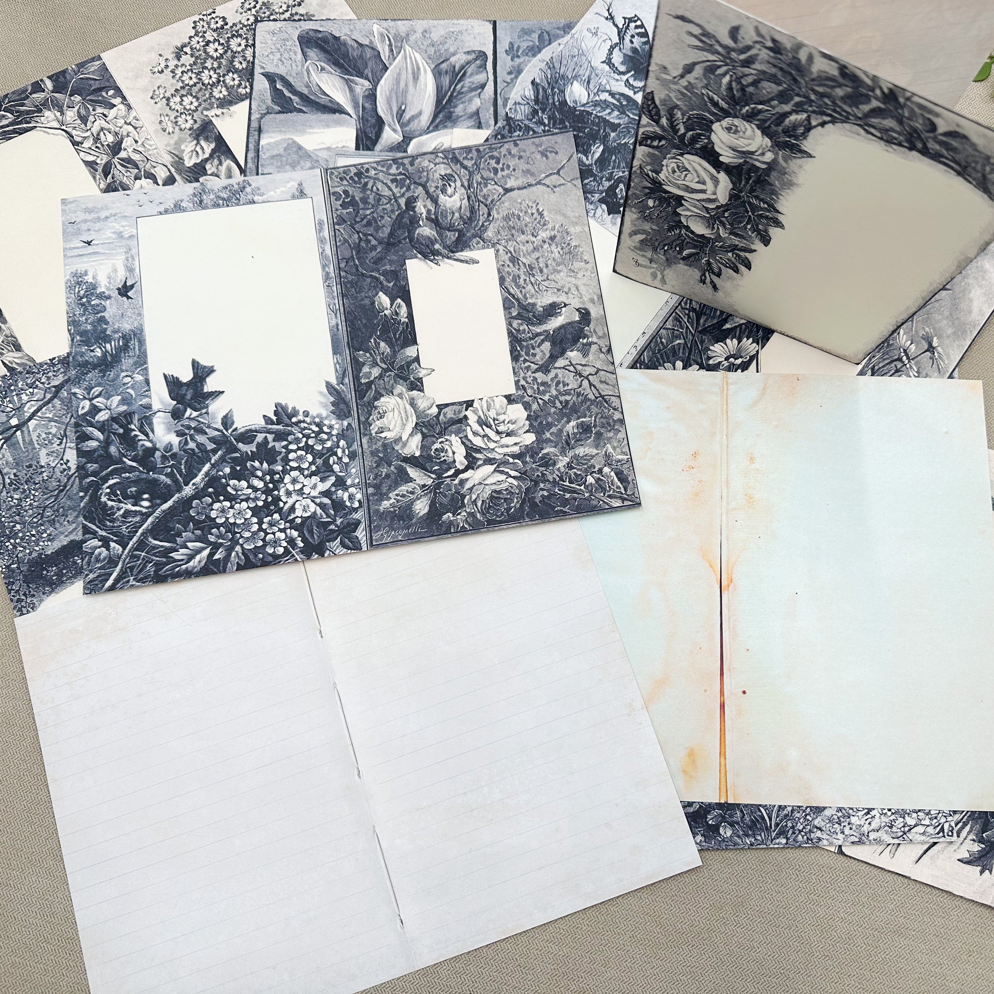 Floral Signature Pages- Project Template Digital Download – A House of ...