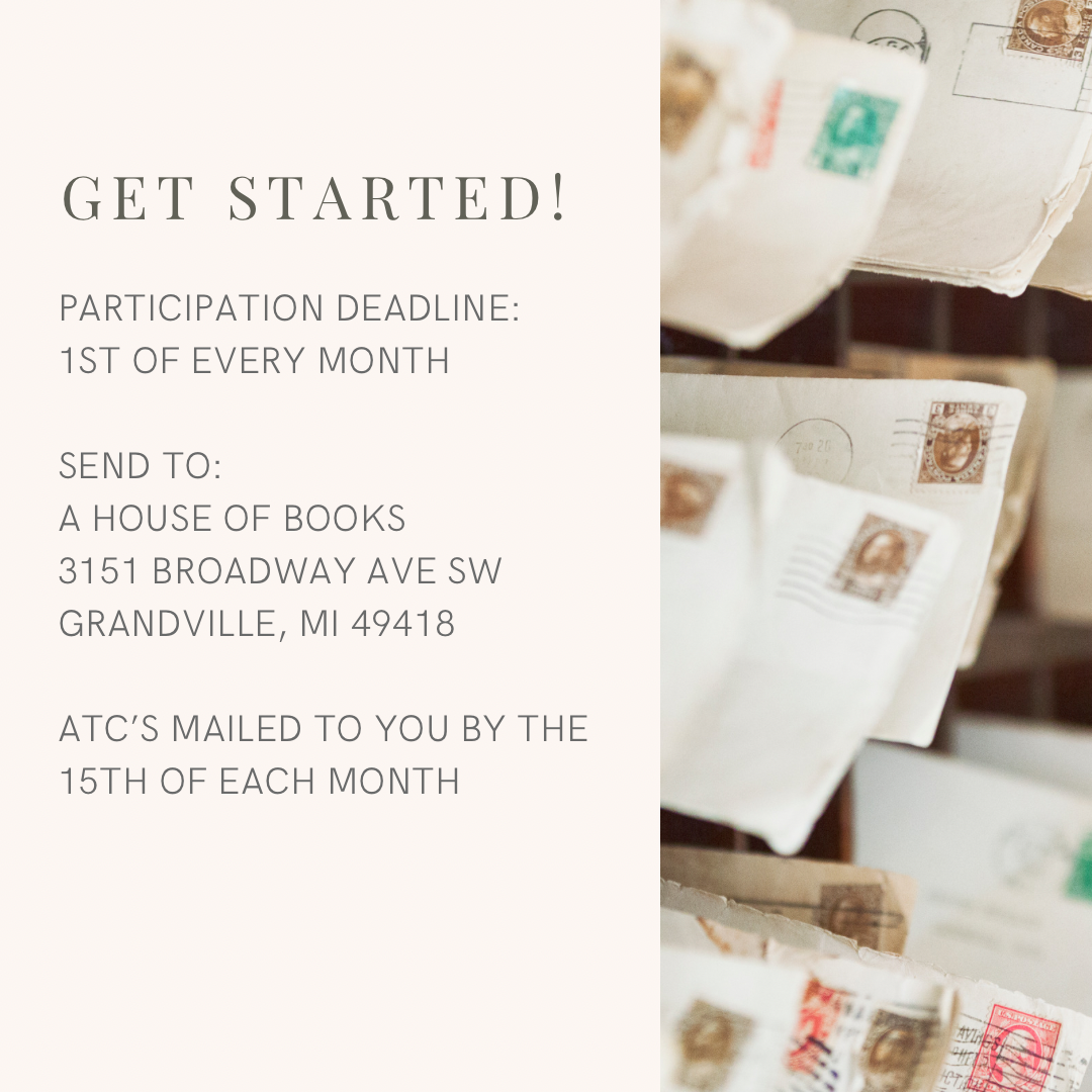 Artist Trading Card Swap – A House of Books