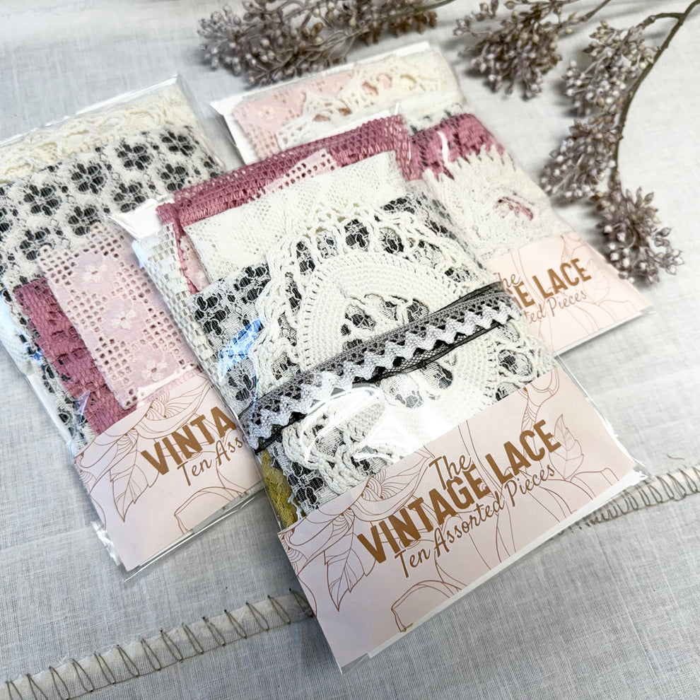 Assorted Vintage Lace Pack – A House of Books