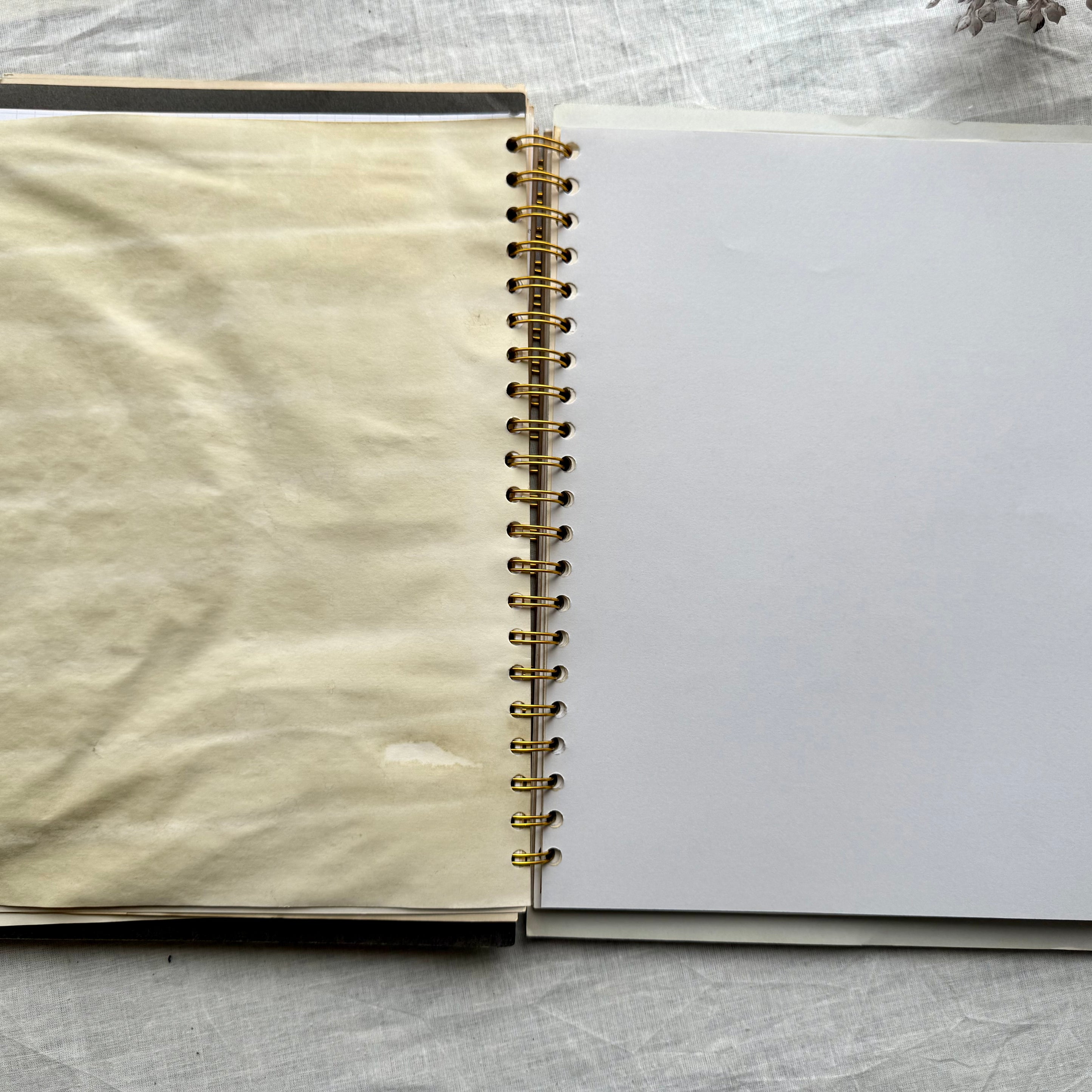 Vintage Mixed Media Journal- 9x12 inches – A House of Books