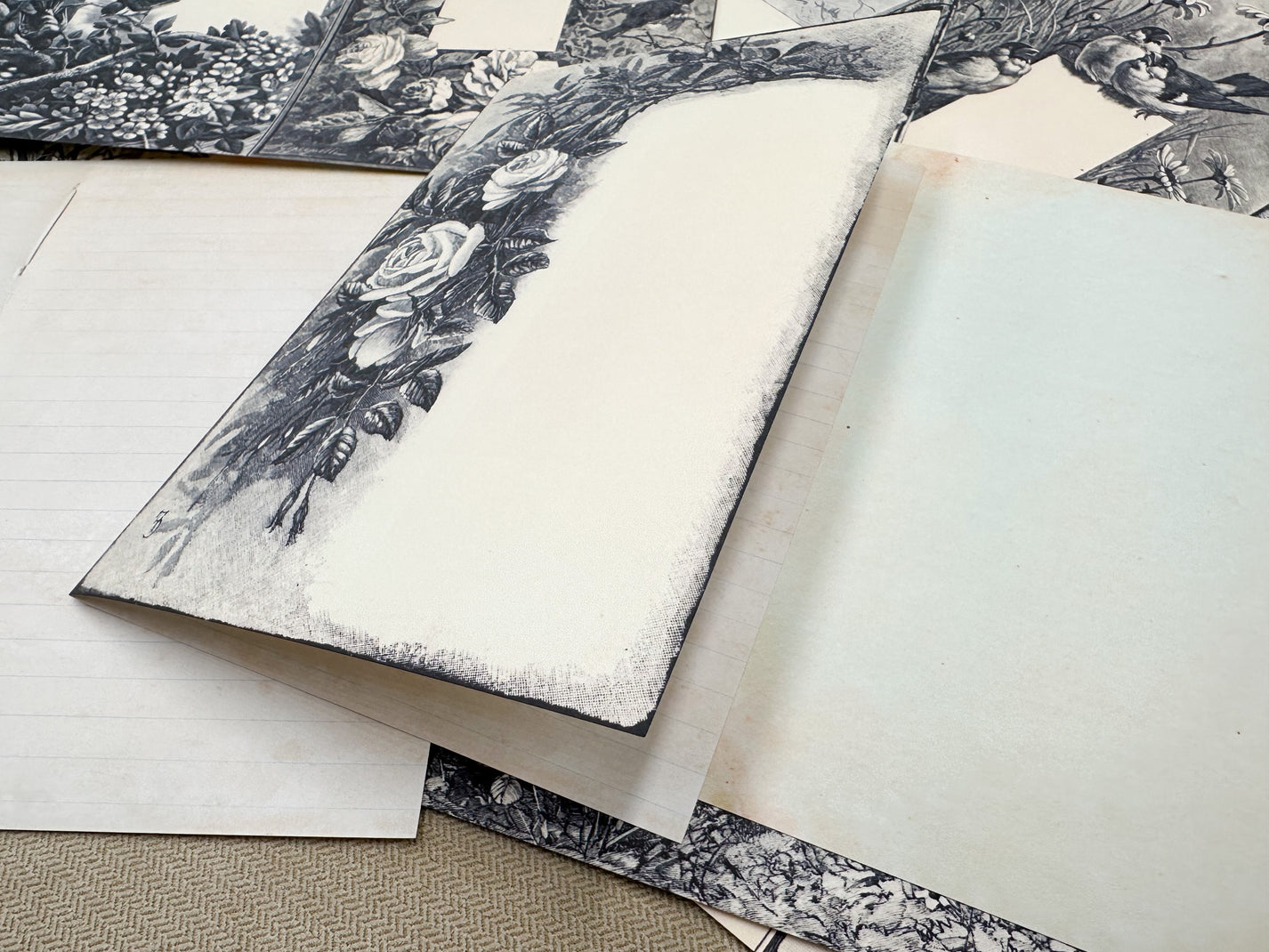 Floral Signature Pages- Project Template Digital Download – A House of ...