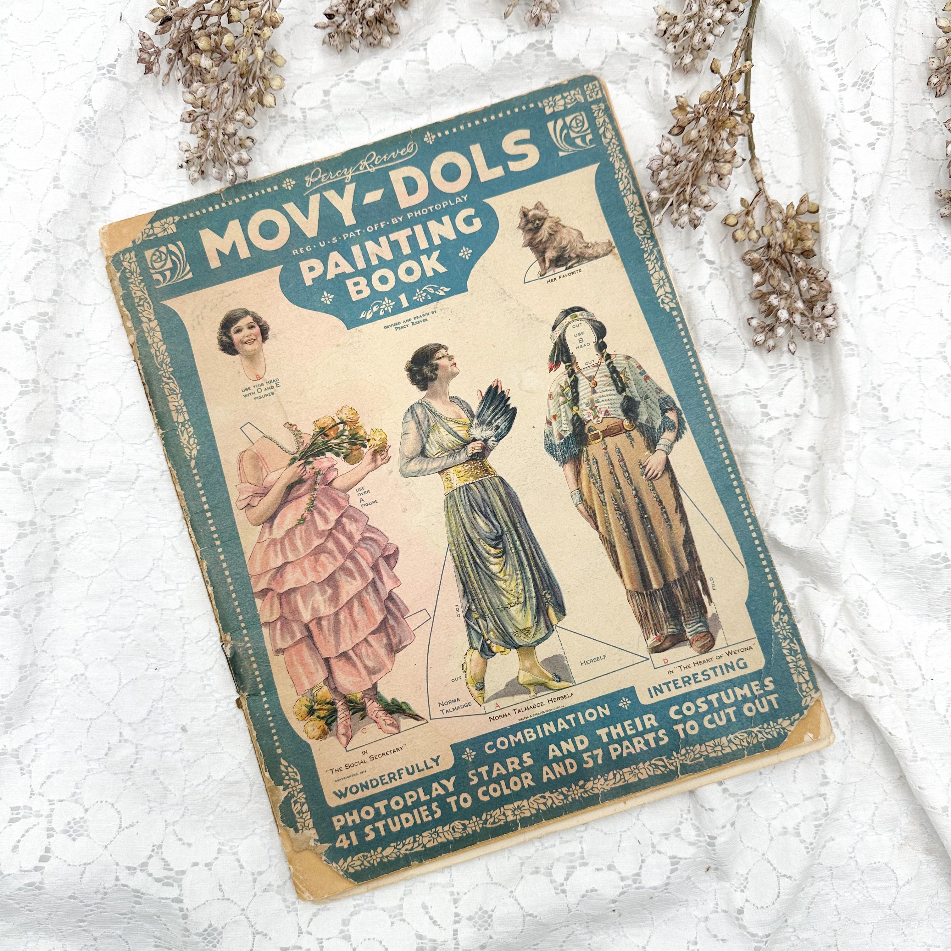 Movy Doll Book with Paper Doll Cut Outs – A House of Books