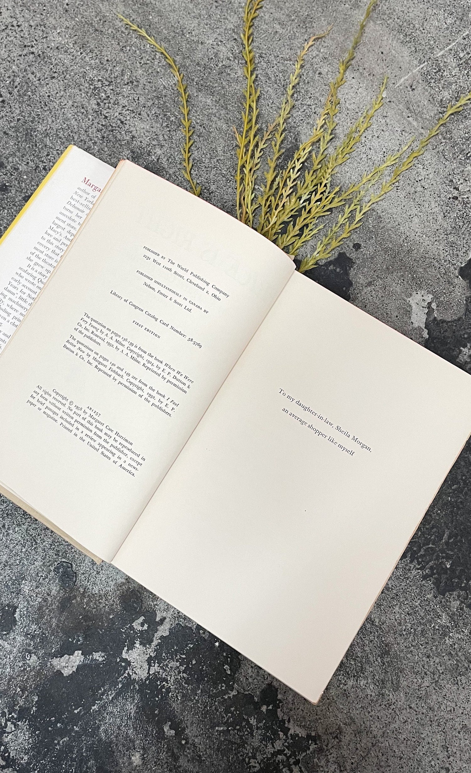 First Edition Book, And the Price is Right by Margaret Case Harriman ...